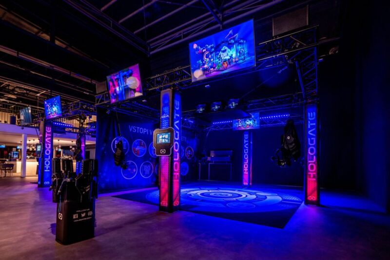 Woop! Virtual reality: Woop! Arena Btc City Ljubljana - Key Points