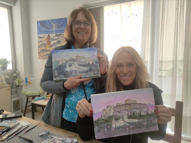 workshop for painting acropolis/landscape with local artist - Who Would Love This?
