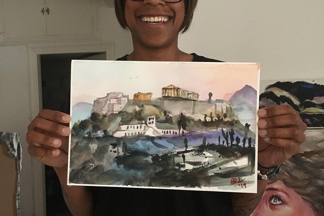 workshop for painting acropolis/landscape with local artist - Experience Flow and Atmosphere