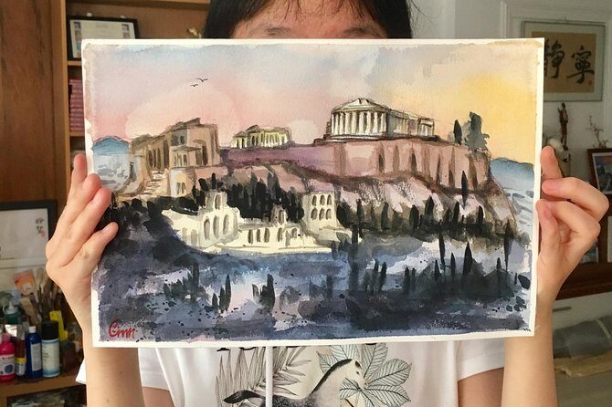 workshop for painting acropolis/landscape with local artist - Practical Details