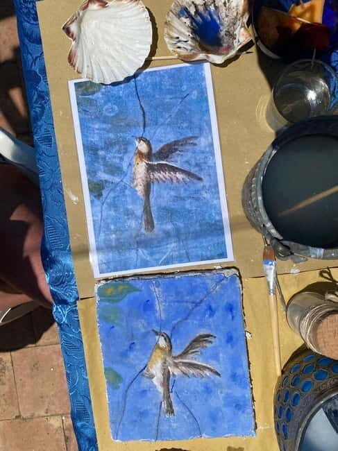 Workshop Fresco Painting & Aperitivo Seaview - An Authentic Artistic Experience with a View