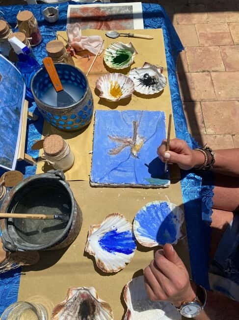 Workshop Fresco Painting & Aperitivo Seaview - Key Points