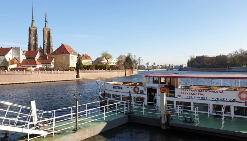 Wrocaw: Boat cruise with a licensed guide (1 hour) - Key Points