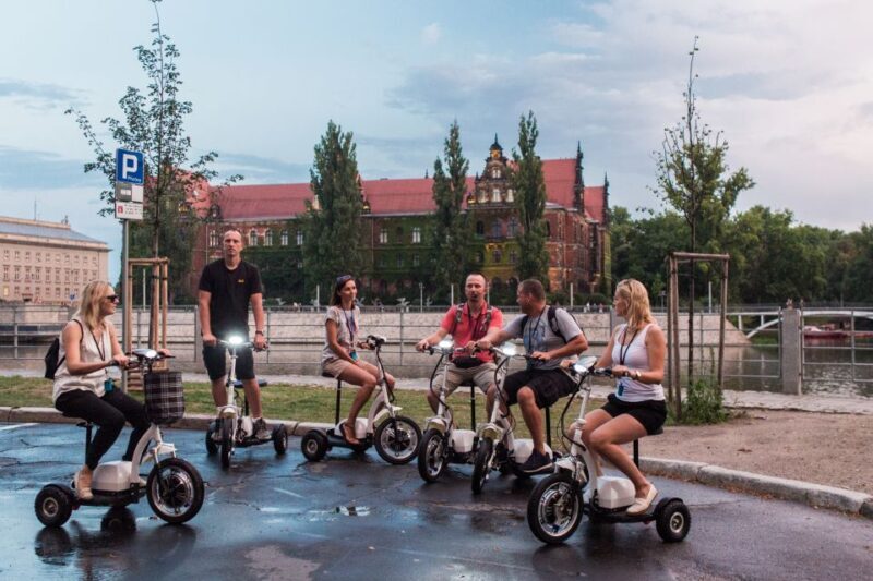 Wroclaw: Grand E-Scooter Tour - An Introduction to Wroclaw on E-Scooters