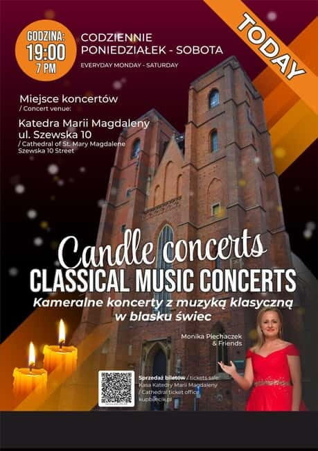 Wroclaw: Private Classical Music Concerts-Candle Concerts - The Experience You Can Expect