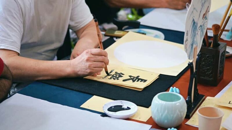 Wuhan: Cloud Calligraphy Workshop with Tea & Art Ceremony - Key Points