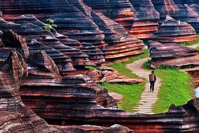 Wulong karst+Red stone National Park 3-days Private tour-Extension - Key Points