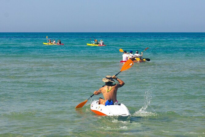 WWF Kayak Tour from Cala Manbrù to Torre Salsa Reserve - An Authentic Paddle in the Wild Coast of Sicily