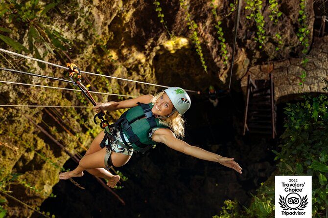 Xcaret 4-Cenotes-Guided Tour- Snacks, Lunch and Drinks included - Key Points
