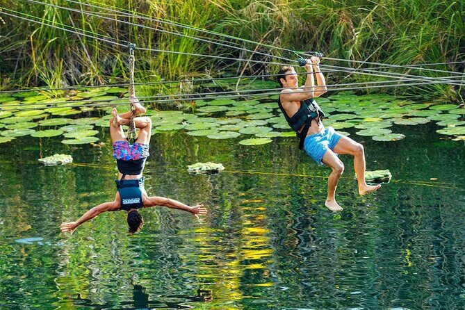 Xenotes Xcaret 4 Cenotes Adventure - The Journey Begins: La Ruta de los Cenotes