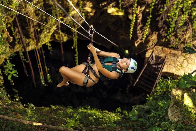 Xenotes Xcaret 4 Cenotes Adventure - Káak | Fire Cenote: The Jungle’s Open Water