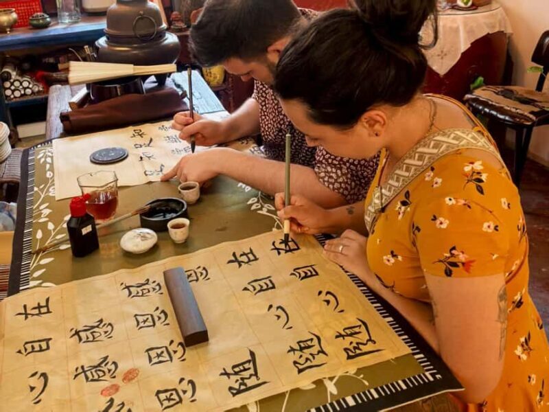 Xi'an Chinese Calligraphy Workshop: Ink Art & Tea Tasting - In The Sum Up
