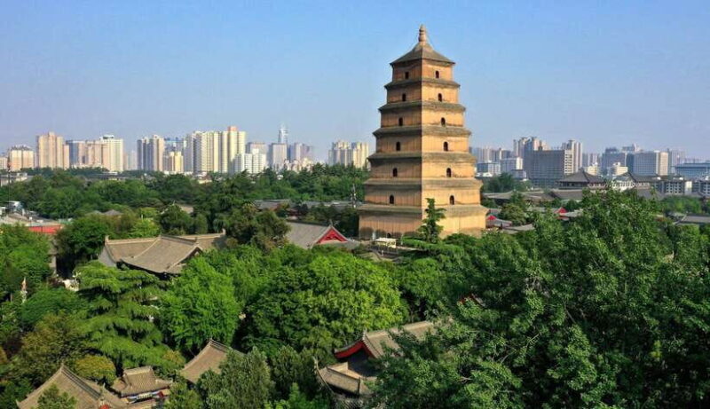 Xi'an: Daci'en Temple(Great Wild Goose Pagoda) E-ticket - Key Points