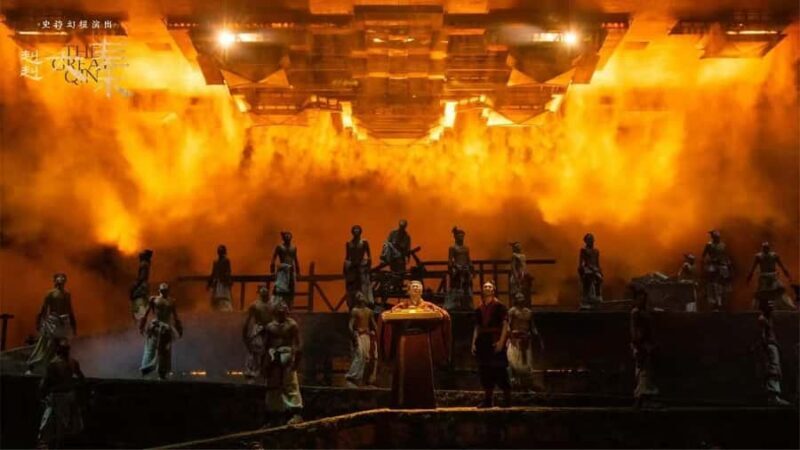 Xi'an: Jiujiu Daqin Immersive Theater Show Ticket - Cutting-Edge Technology and Visual Effects