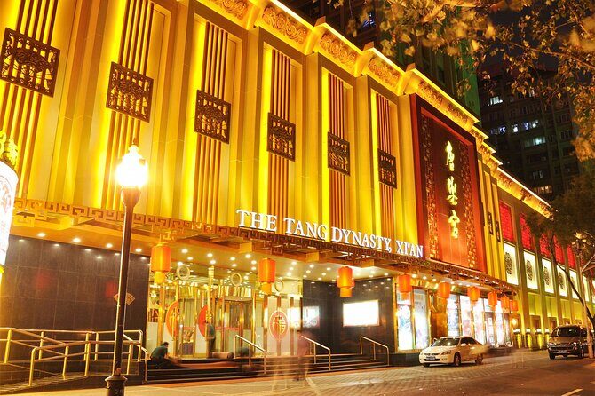 Xi'an Tang Dynasty Show Ticket Optional Dumplings or Royal Dinner - Key Points