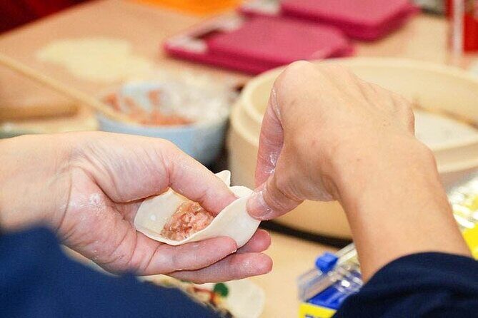 Xiao Long Bao, Chicken vermicelli with mushroom and sesame oil, Tofu strips salad, Bubble milk tea. Taiwan Traditional Delicacies Experience-A (Taipei Cooking Class) - What to Expect from the Taipei Cooking Class