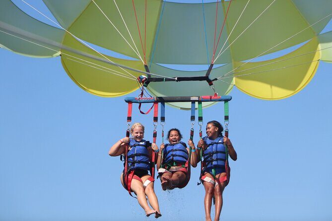 Xtreme H2o Parasailing Departing Adjacent to Crab Island - FAQ