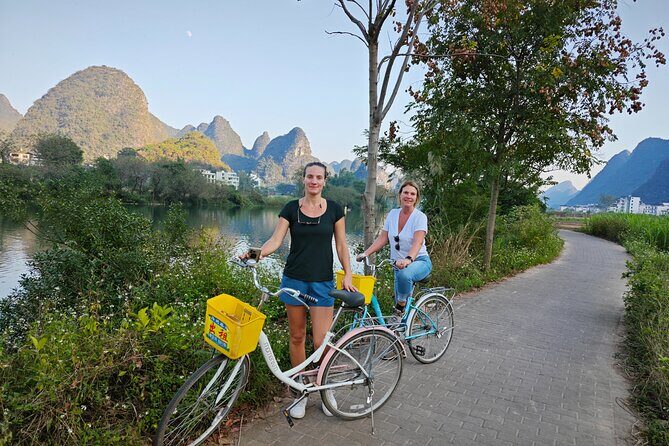 Yangshuo Highlights Li River Cruise and Biking Along Yulong River - Key Points