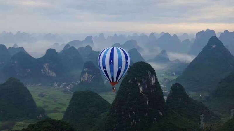 Yangshuo Hot Air Balloon Tour at Sunrise or Sunset - Key Points