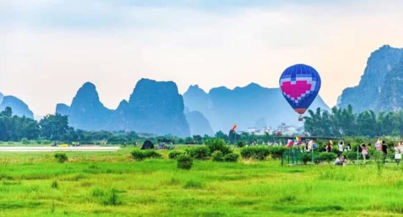 Yangshuo Paragliding and Hot Air Balloon Experience - Key Points