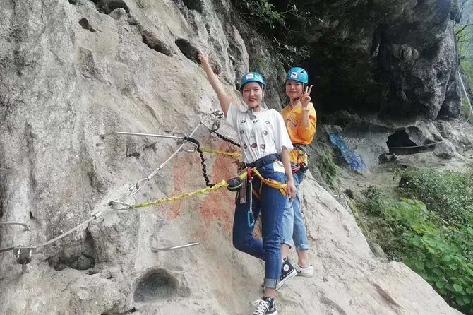 Yangshuo Via Ferrata with Round way private transfer from Guilin hotel - The Sum Up
