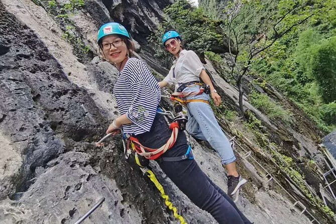 Yangshuo Via Ferrata with Round way private transfer from Yangshuo hotel - Introduction