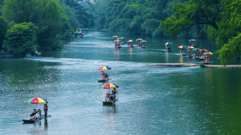 Yangshuo: Yulong River Bamboo Rafting Experience - Key Points