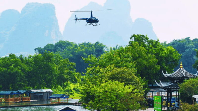 Yangshuo: Yulong River Helicopter Scenic Flight Experience - Key Points