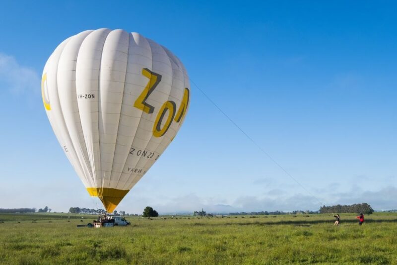 Yarra Valley: Hot Air Balloon with Breakfast & CBD Transfers - Key Points