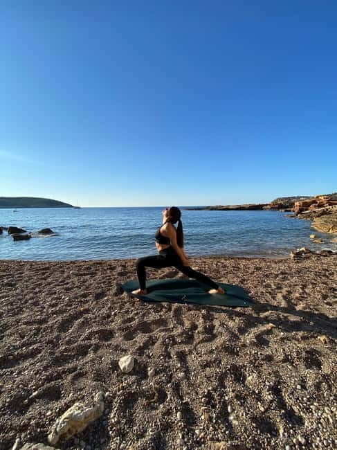 Yoga class on the beach in Ibiza - Yoga Class on the Beach in Ibiza — A Breath of Fresh Air
