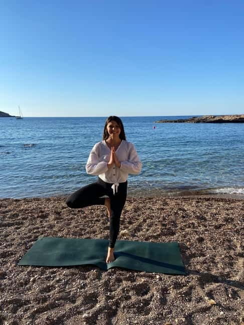 Yoga class on the beach in Ibiza - A Closer Look at the Ibiza Beach Yoga Experience