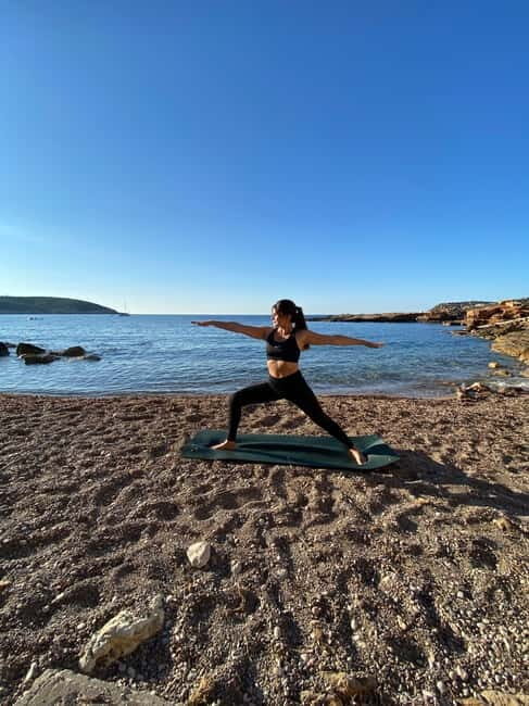 Yoga class on the beach in Ibiza - The Itinerary and Environment