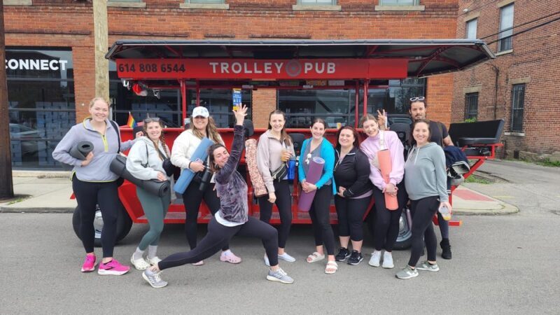 Yoga & Coffee Tour On The Trolley Pub - An In-Depth Look at the Experience