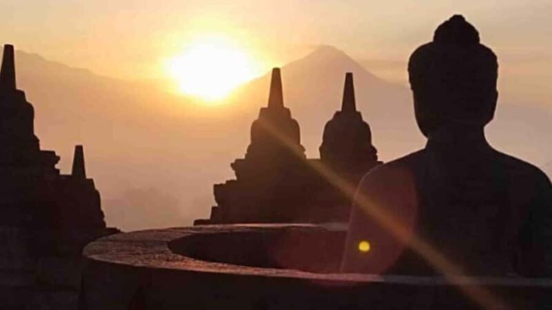 Yogyakarta : Borobudur Sunrise, ATV Quad Merapi & Prambanan - The Morning: Sunrise at Borobudur
