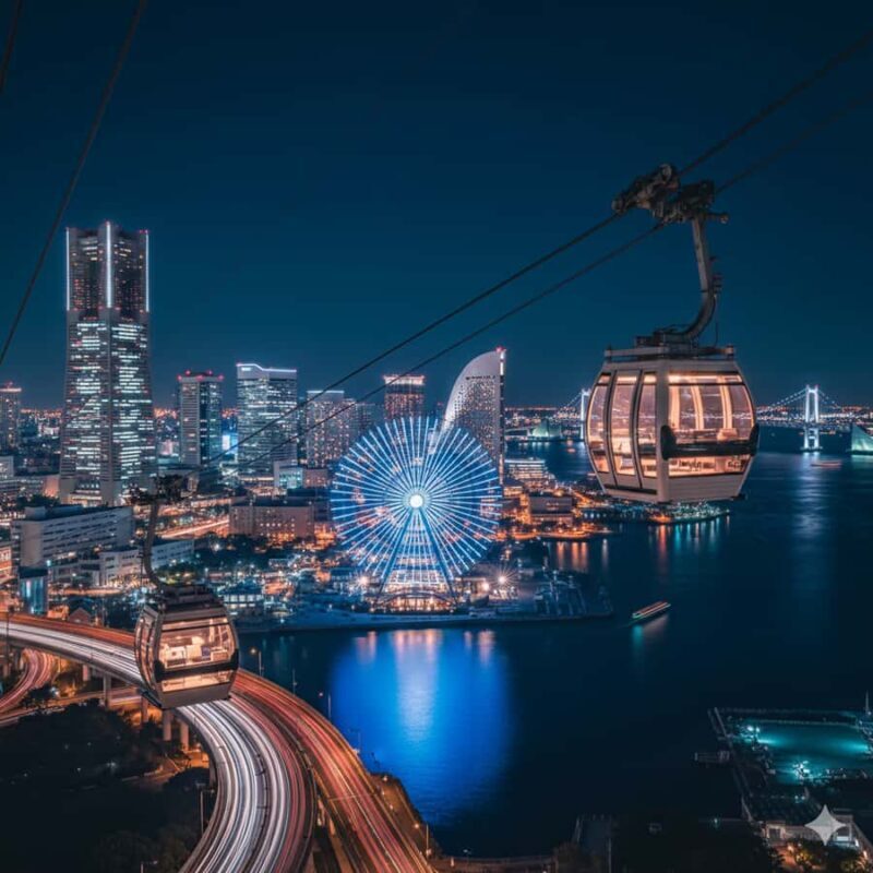 Yokohama Minatomirai: Bay Area Night Tour with Guide - What You Can Expect from This Night Tour