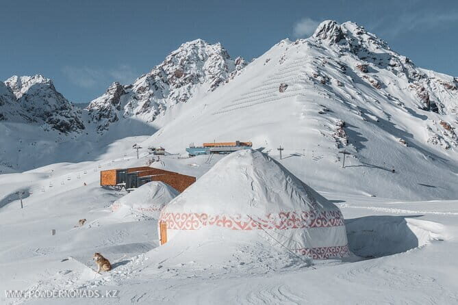 Yurt Based Shymbulak 4-day ski-touring and split-boarding trip - Key Points
