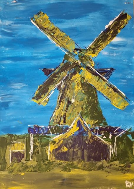 Zaandam: paint a Dutch windmill in a cosy atelier - The Sum Up