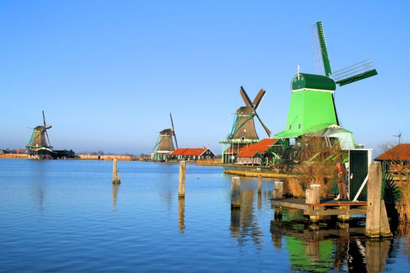 Zaanse Schans: Windmills, Clogs & Cheese by Electric Scooter - A New Way to Experience the Netherlands