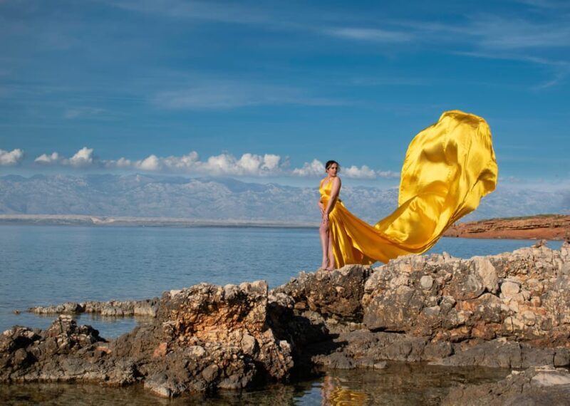 Zadar: Flying dress photo shoot - Key Points
