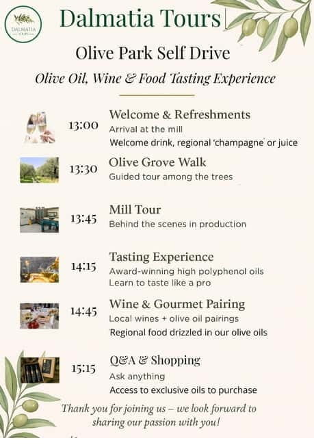 Zadar, ibenik: Olive Mill Tour, Tasting, Self Drive - Discovering Croatia’s Olive & Wine Heritage: A Detailed Look at the Olive Mill Tour in Zagreb County