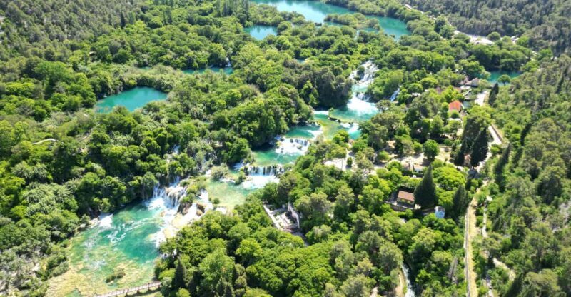 Zadar: Krka Waterfalls Private Tour - Exploring Skradin