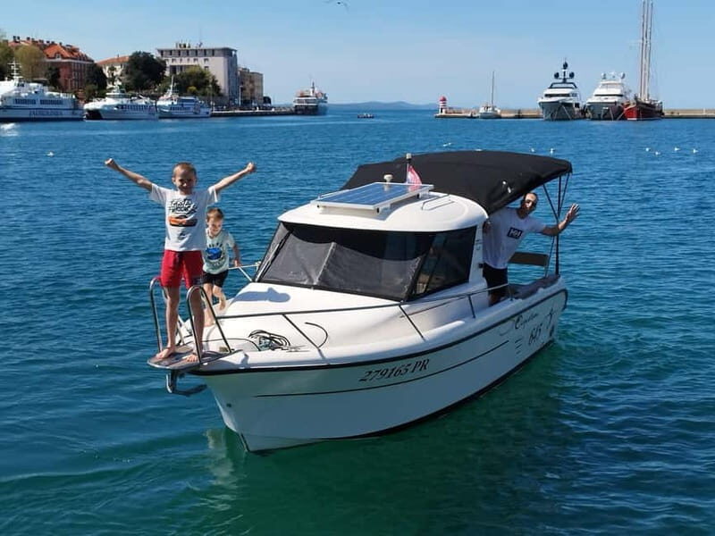 Zadar: Sunset boat tour and Island hopping panorama - Key Points
