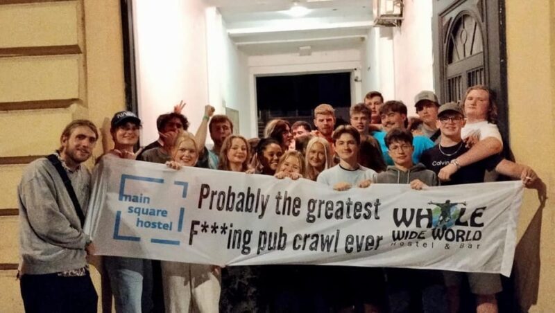 Zagreb: Pub Crawl, 1-Hour of Unlimited Drinks, & Club Entry - Key Points