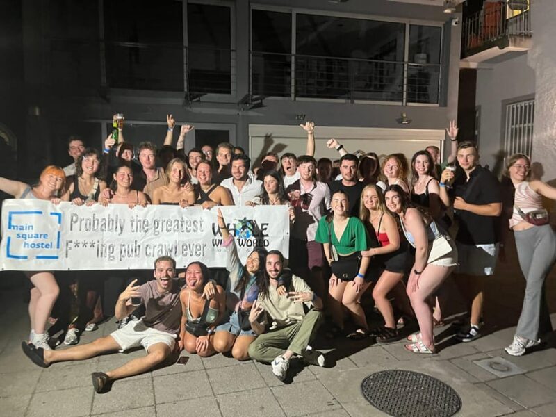 Zagreb: Pub Crawl, 1-Hour of Unlimited Drinks, & Club Entry - The Experience: What to Expect