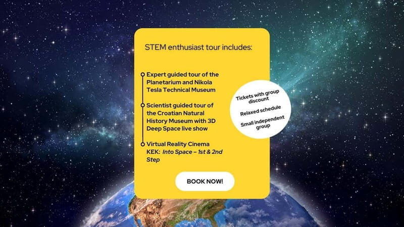 Zagreb: Science Tours - Our Universe - Practical Details and Value