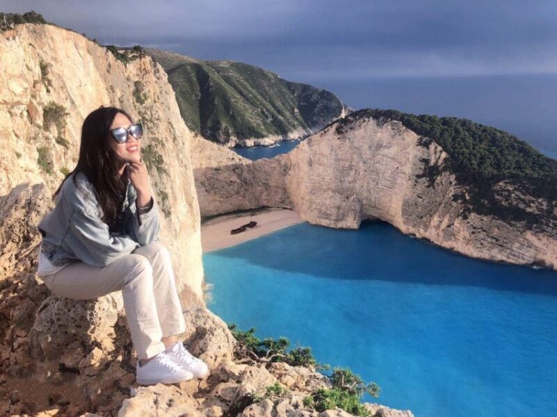 Zakynthos: Shipwreck Beach by Land & Sea Blue Caves Day Tour - Key Points