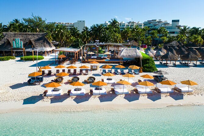 Zama Beach Club Day Pass and Isla Mujeres - Key Points