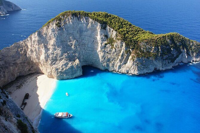 Zante Cruise to Blue Caves & Shipwreck Beach Photo stop - Key Points