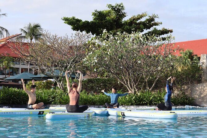 Zen & Splash: Stand-Up Paddleboard (SUP) Yoga in Tanjung Aru - The Experience Provider: Waterfly Borneo
