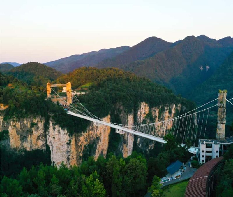 Zhangajiajie Grand Canyon Glass Bridge Ticket & Zip line - Key Points
